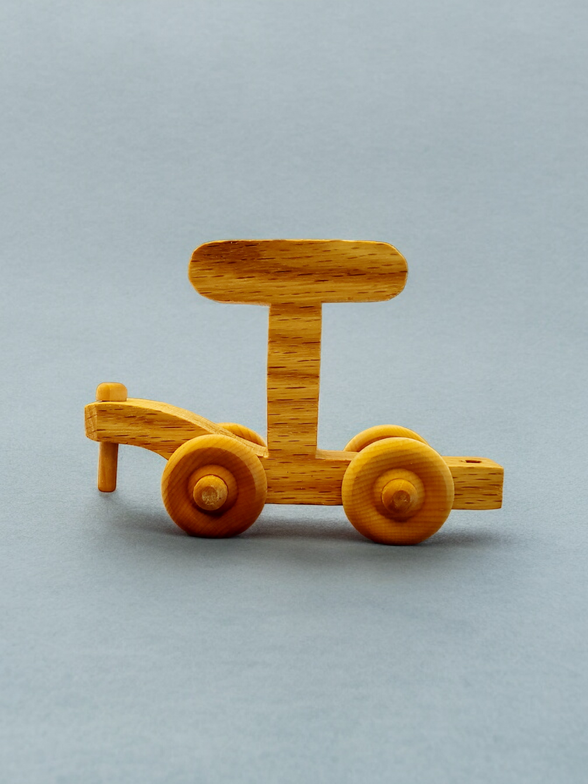 Wooden Alphabet Train Letter T - Handcrafted Amish Toy | Wit & Hil